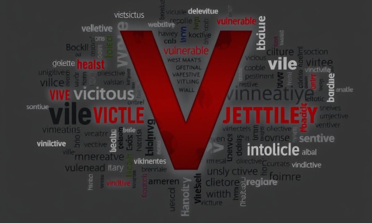350+ Negative Words That Begin With The Letter "V" in 2025