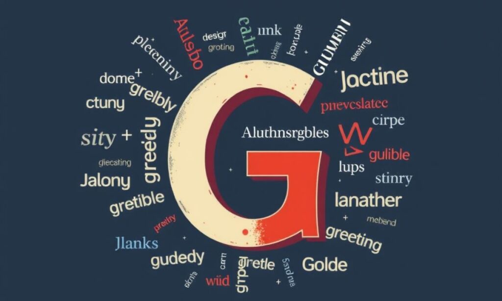 500+ Negative Words That Begin With The Letter "G"