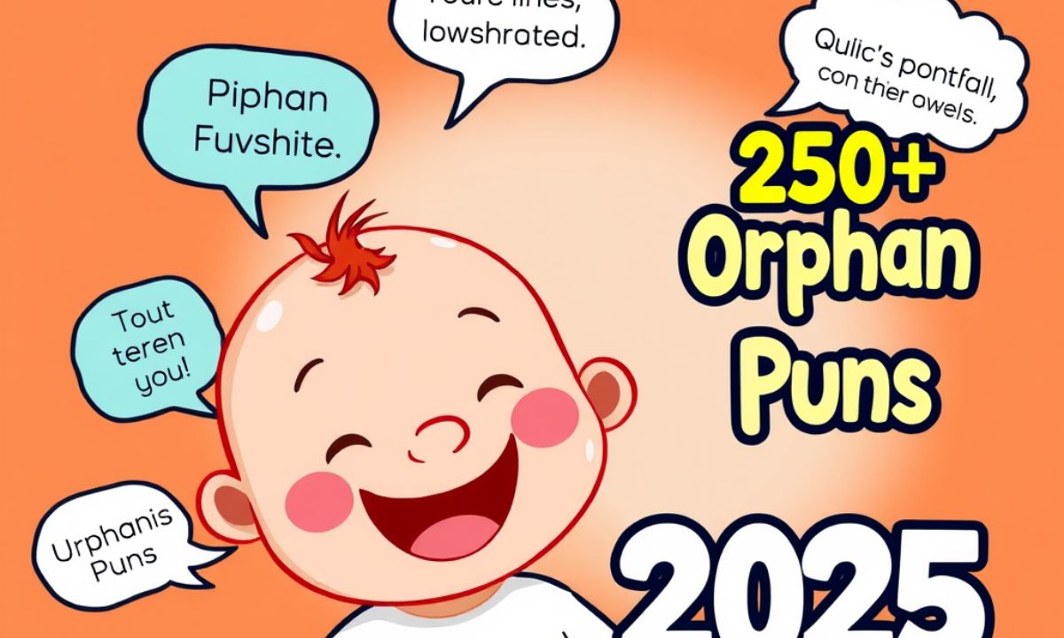 250+Best Orphan Puns So Bad They'll Make You Laugh in 2025