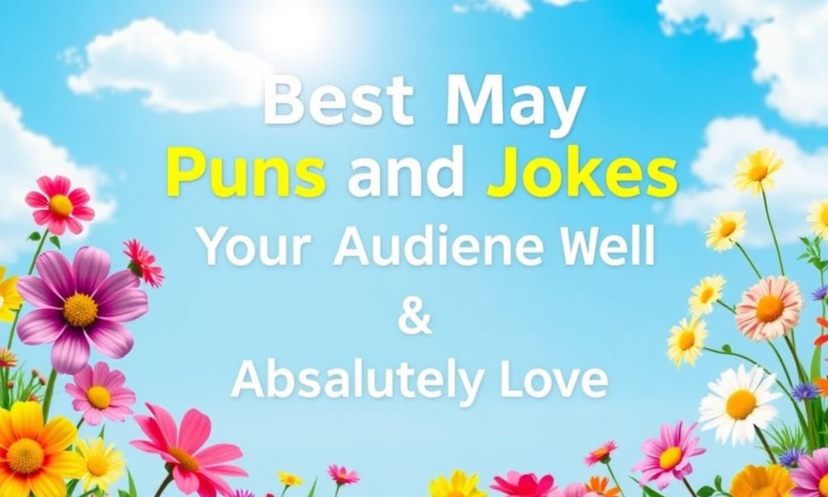 Best May Puns and Jokes Your Audience Will Absolutely Love