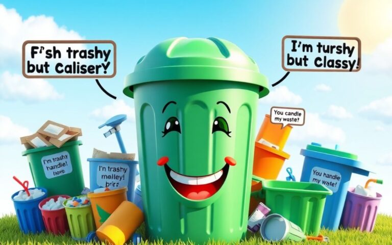299+ Creative Trash Puns(2025): Knock Knock Garbage Edition