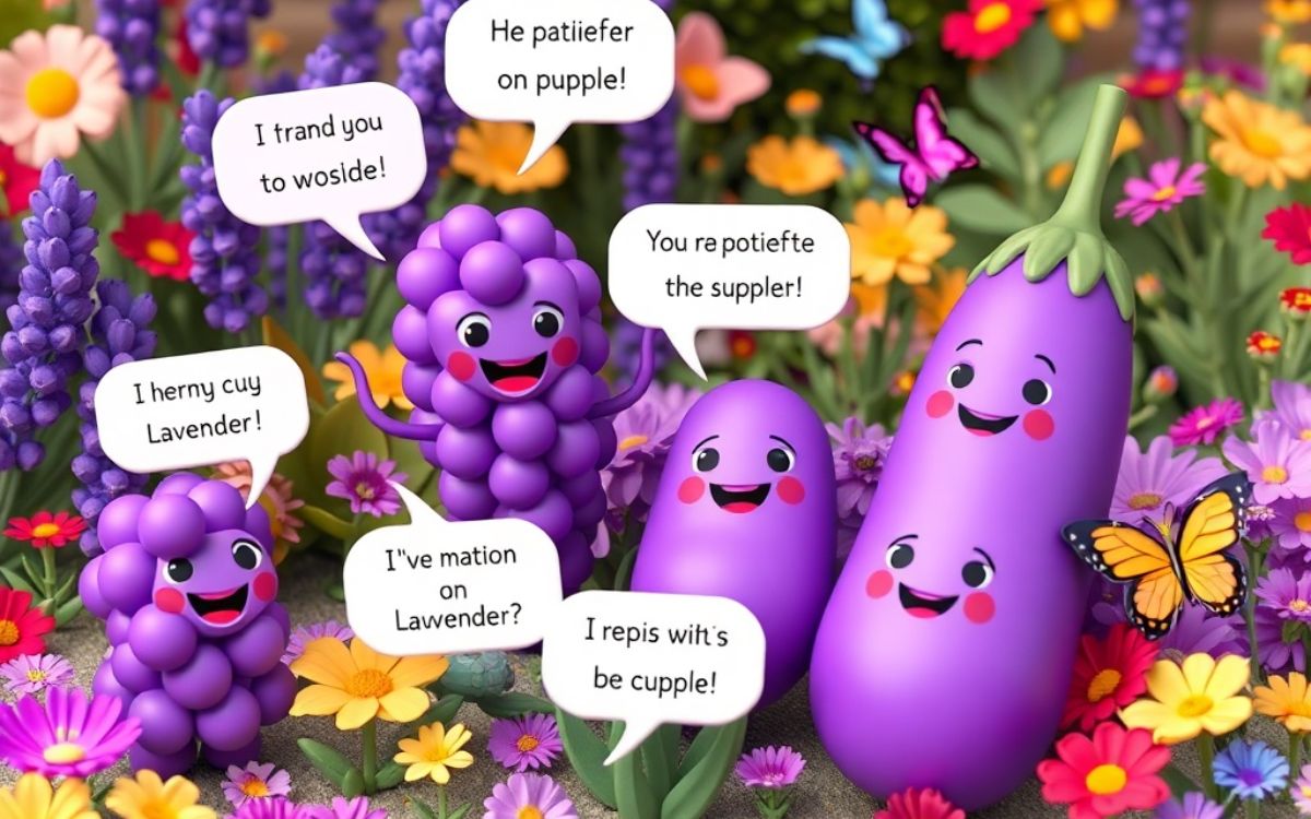 200+ Purple Puns & Jokes One Liners (2025): Dirty & Caption