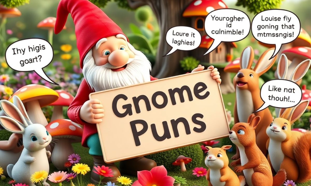 150+ Gnome Puns And Jokes One Liner: For Family Fun (2025)